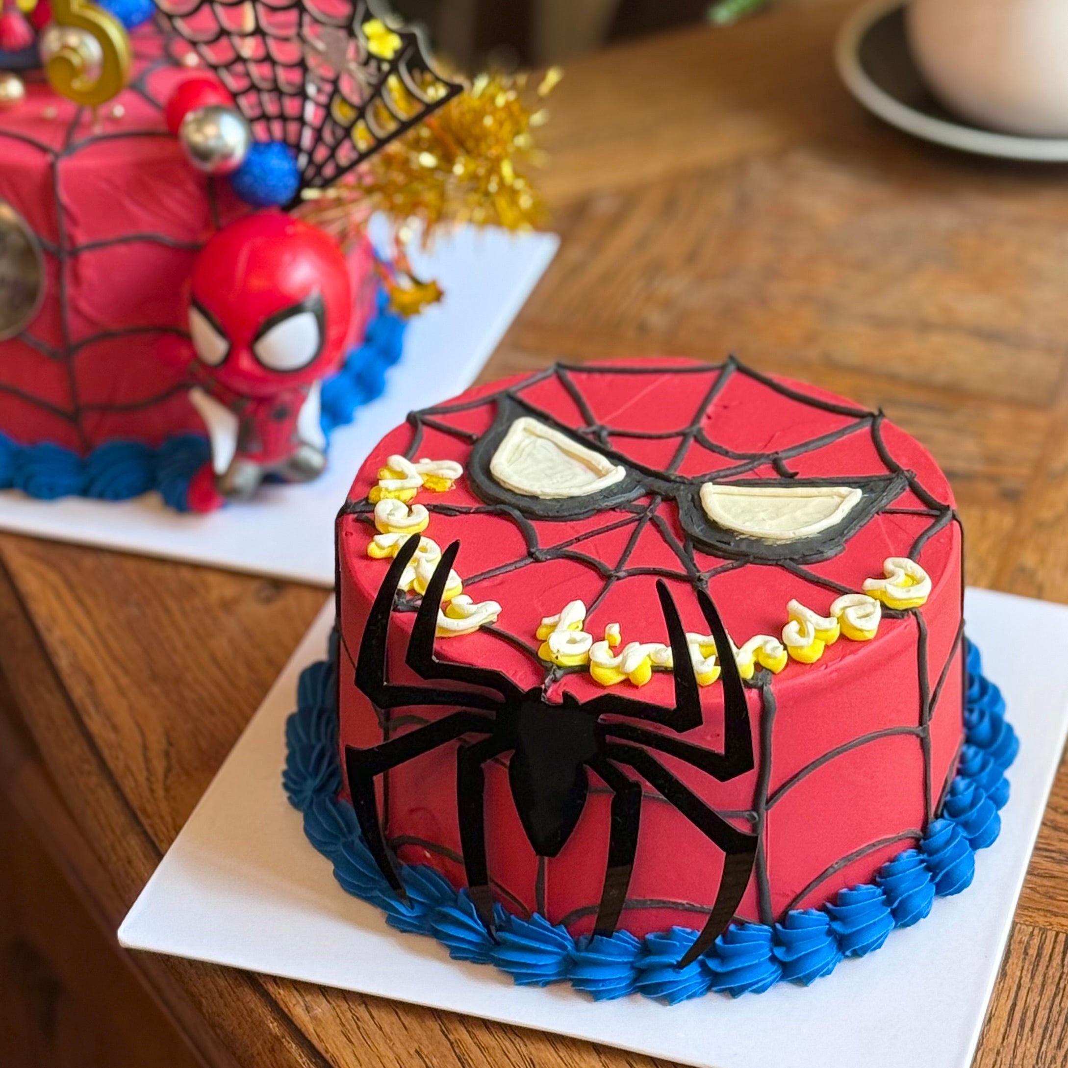 Spiderman Cake 2 (Whole) | Cafe Guilty Pleasure