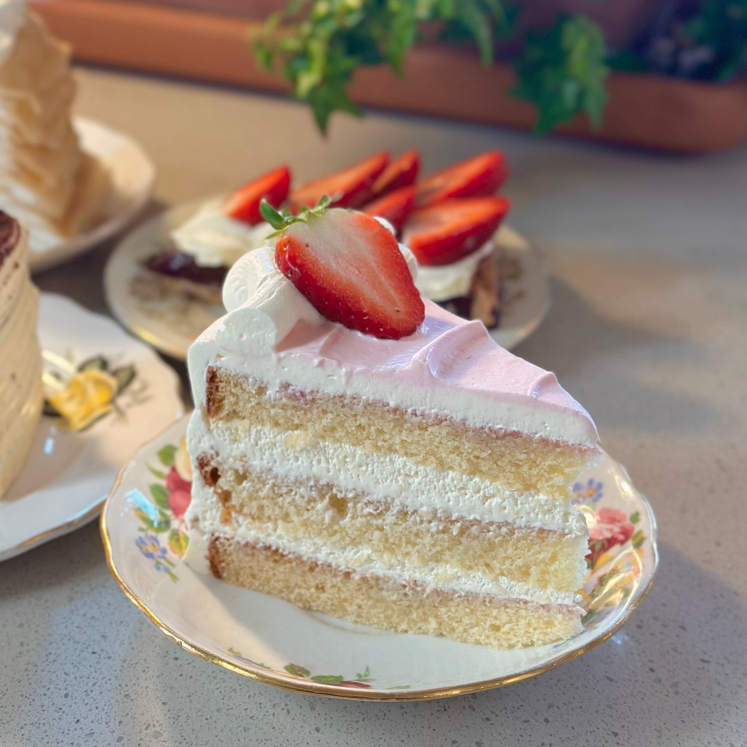 Strawberry Yoghurt Cake | Cafe Guilty Pleasure