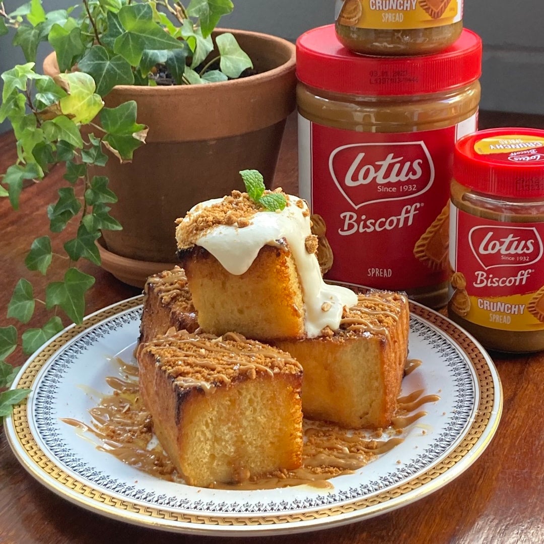 Biscoff Cube Toast | Cafe Guilty Pleasure