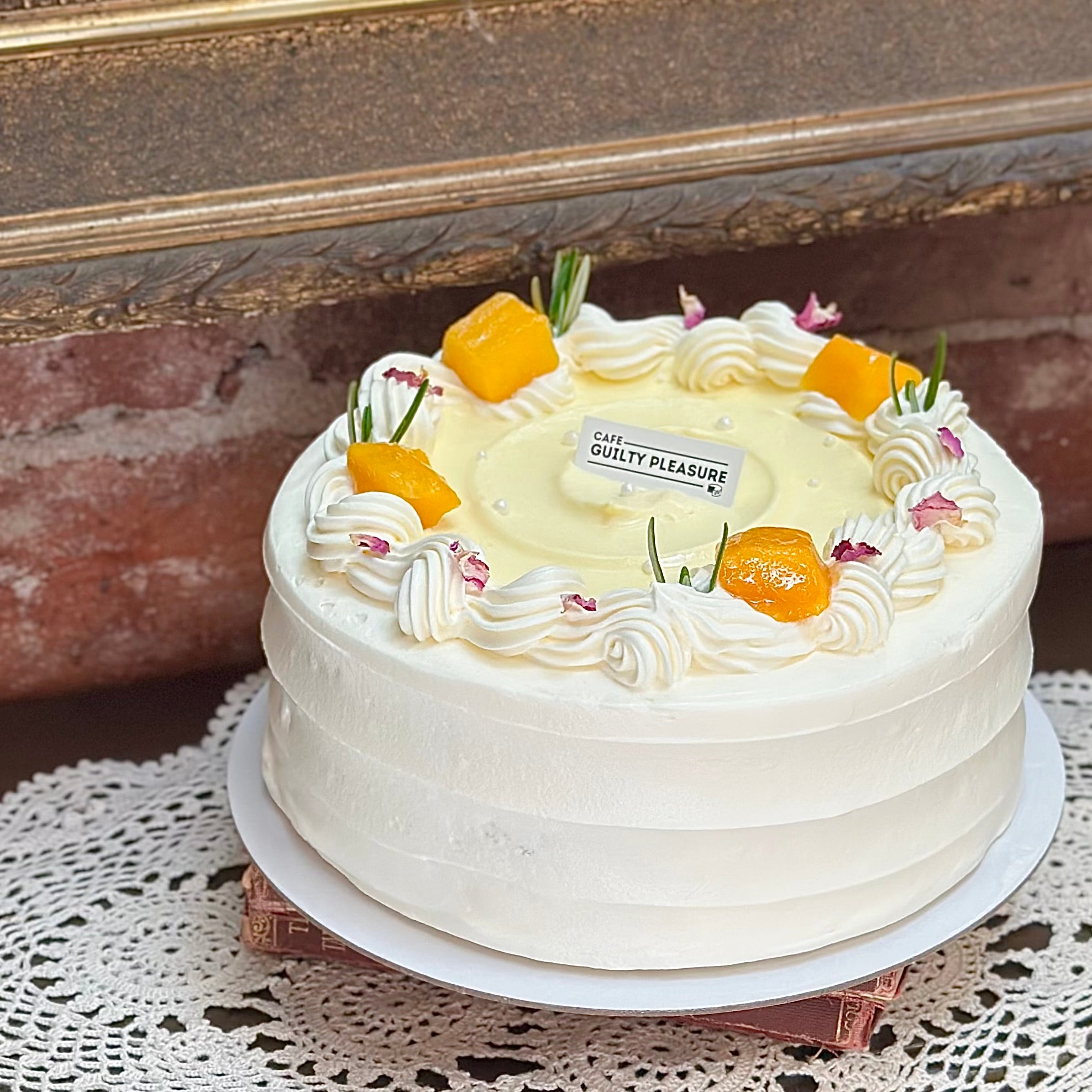 Mango Yoghurt Cake (Whole) | Cafe Guilty Pleasure