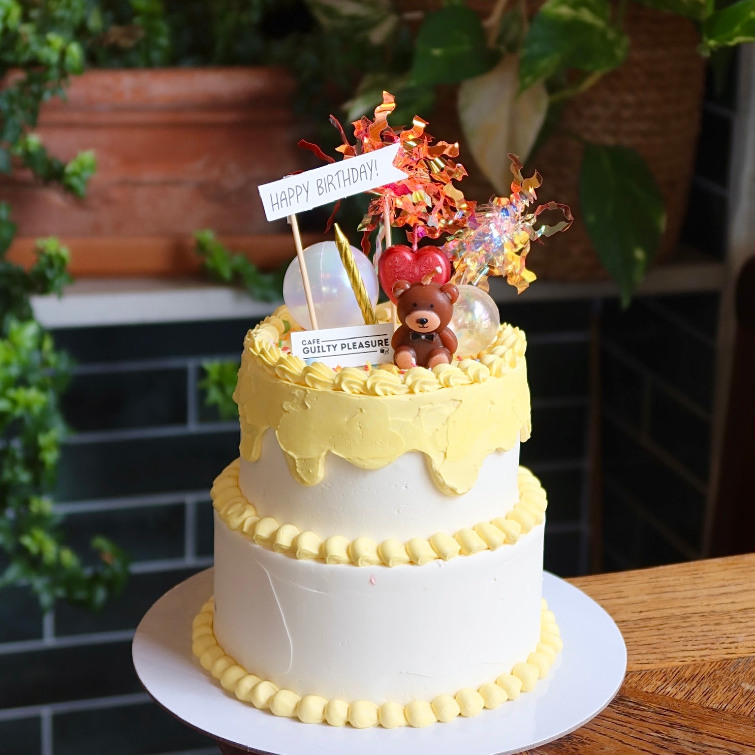 Mini 2-Tier Cake (Whole) | Cafe Guilty Pleasure
