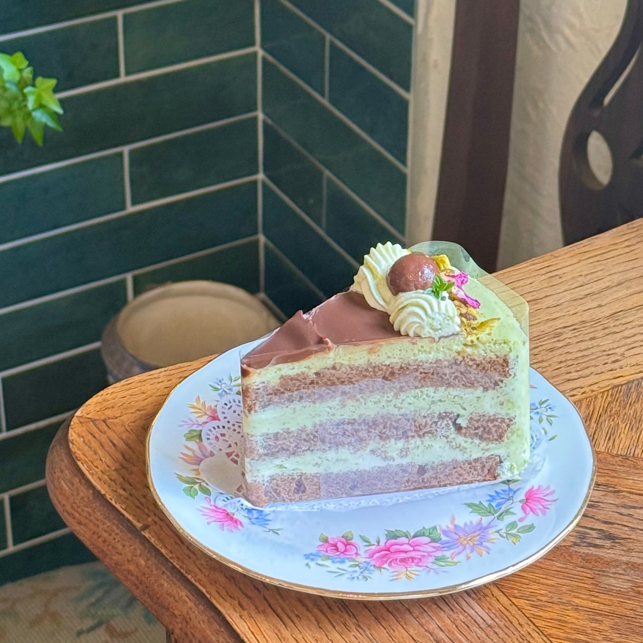 Chocolate Pistachio Cake | Cafe Guilty Pleasure