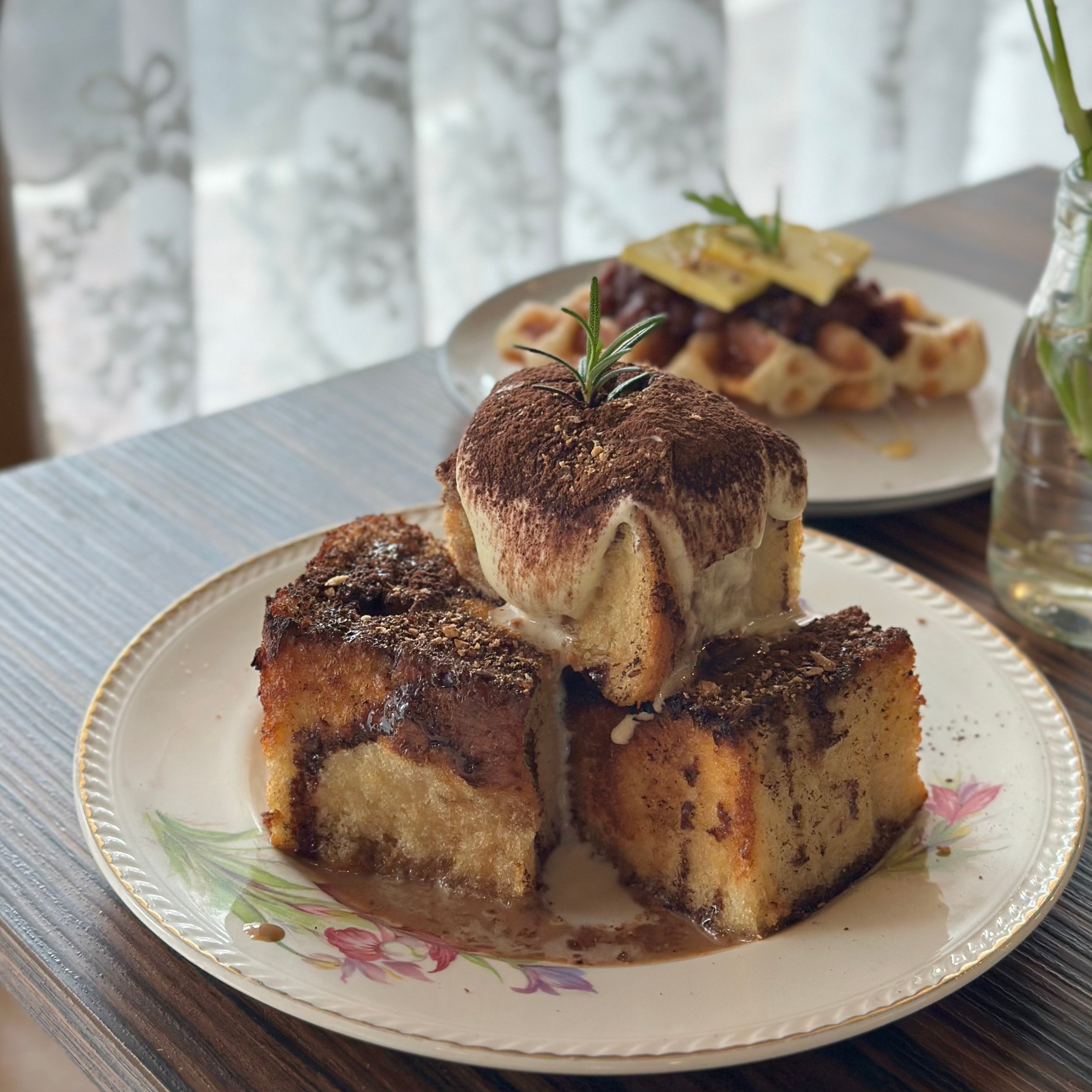 Tiramisu Cube Toast | Cafe Guilty Pleasure
