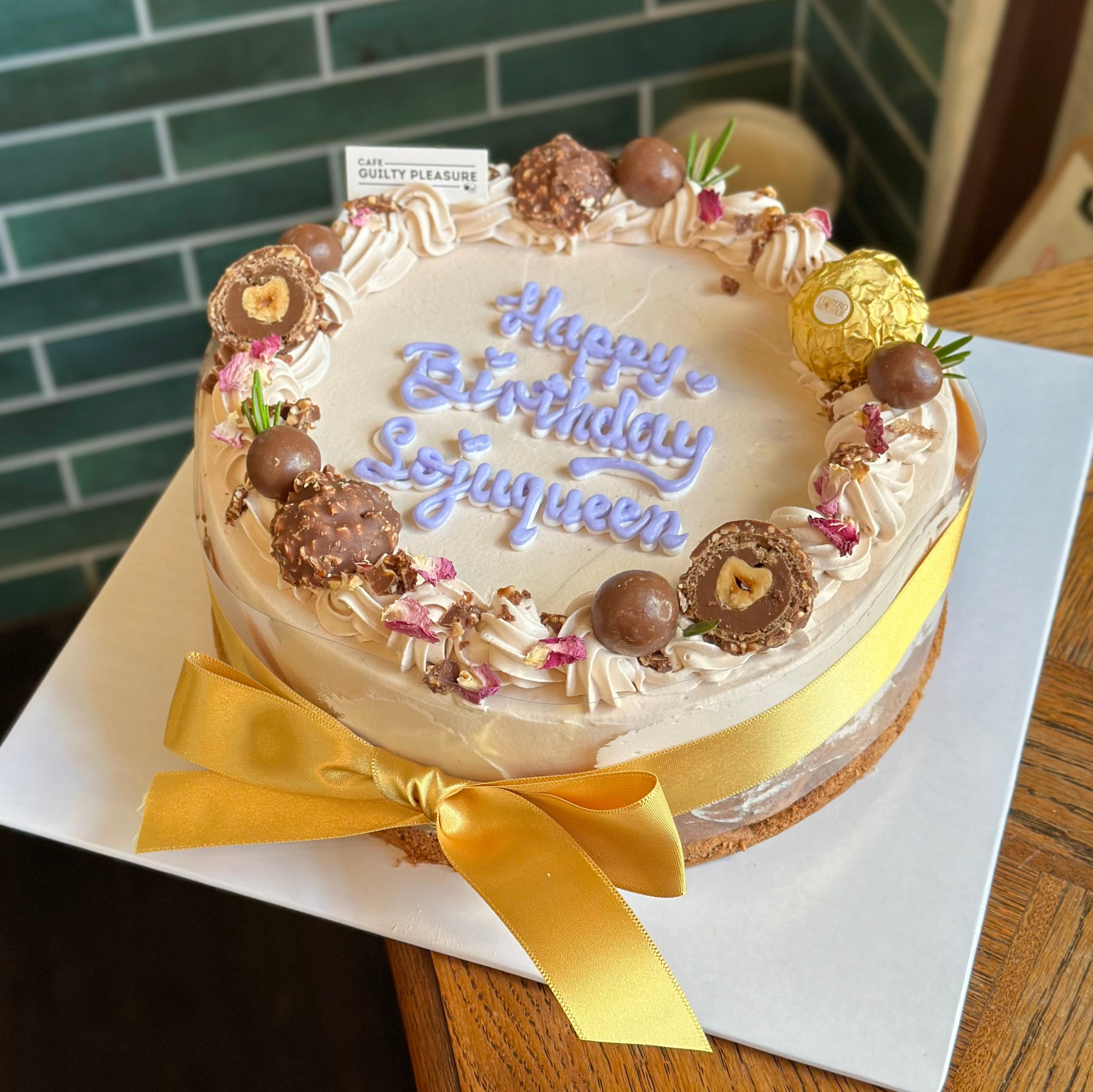 Chocolate Hazelnut Gateau Cake (Whole) | Cafe Guilty Pleasure